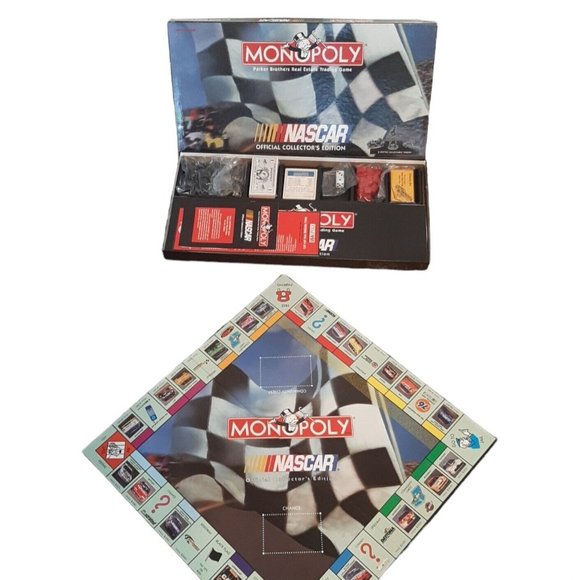 Parker Brothers | Toys | Nascar Monopoly Parker Brothers Board Game New ...